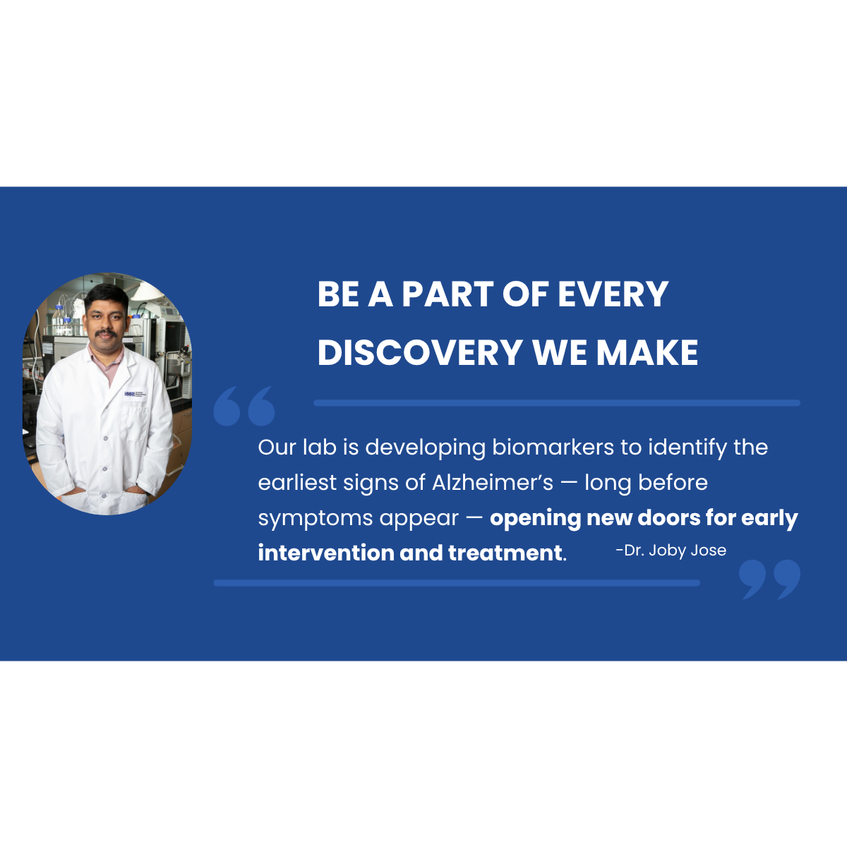 Dr. Joby Jose - Transforming the Future of Medicine
